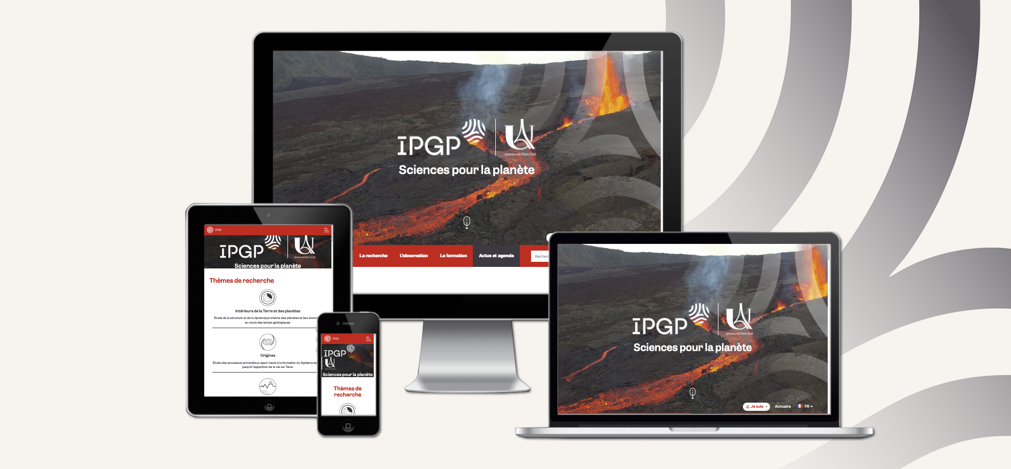 The new IPGP website is online! - Institut de Physique du Globe de Paris