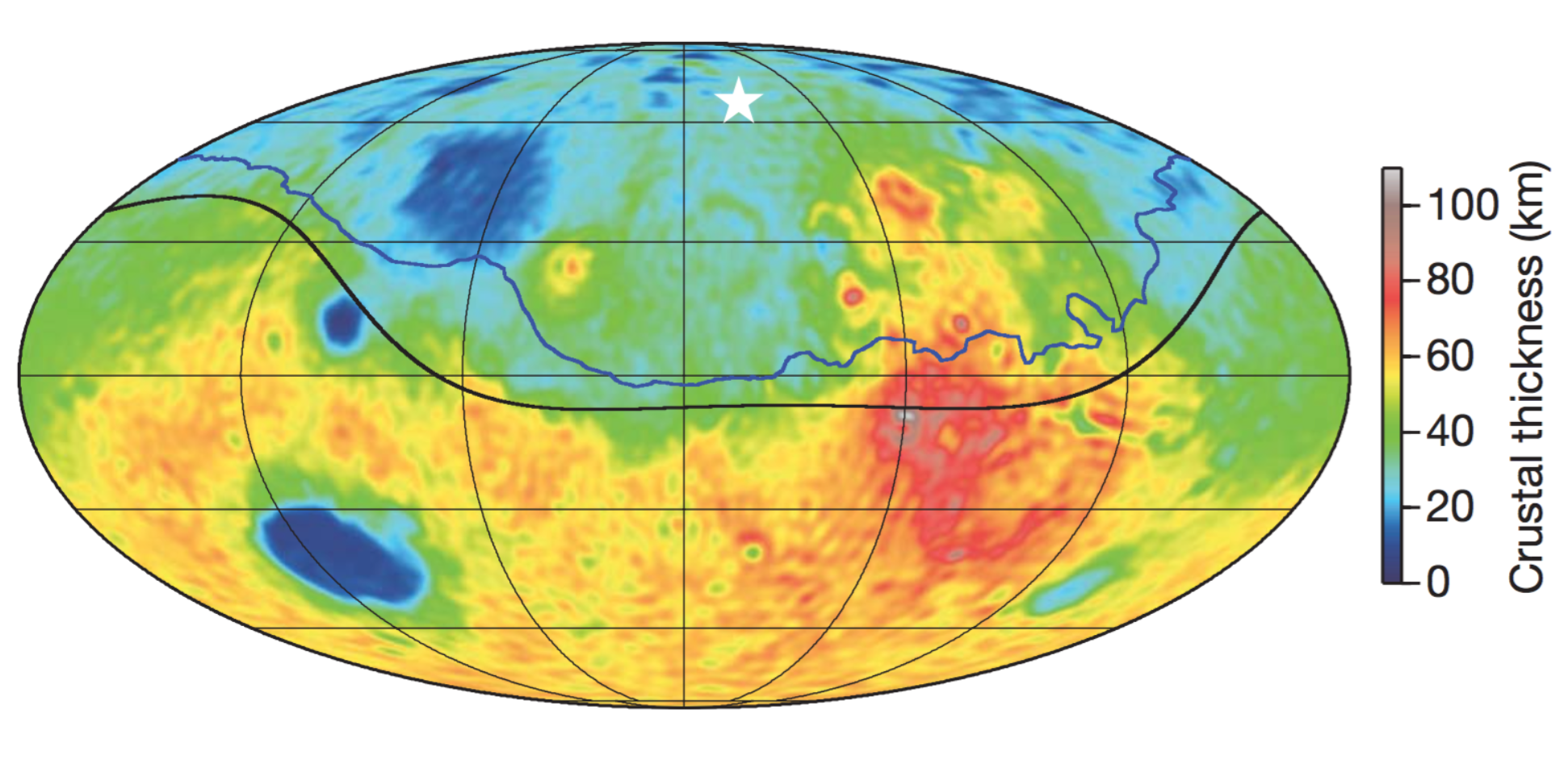 Effect of the north/south dichotomy on the thermal structure and ...