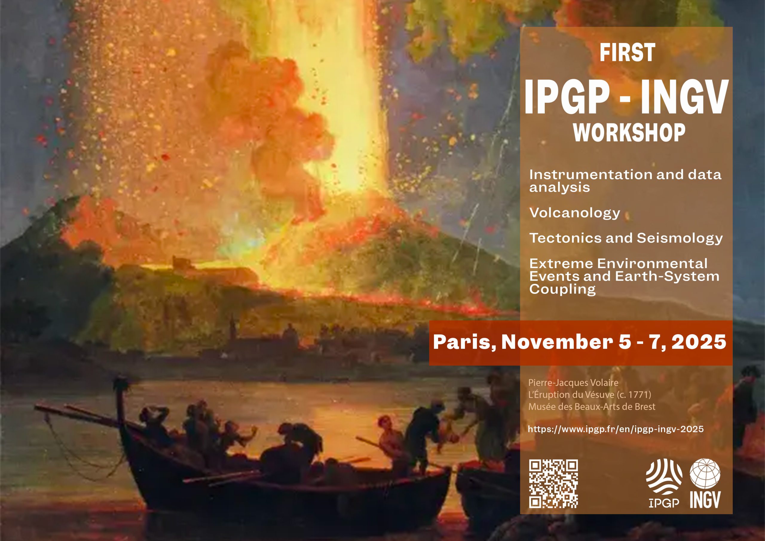 Workshop IPGP–INGV – du 5 au 7 novembre 2025 - Institut de Physique du ...